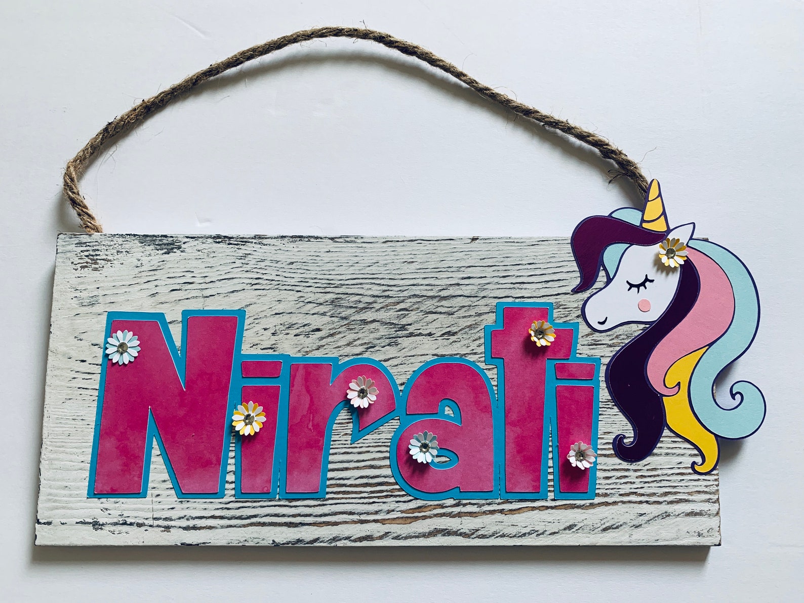 Customized Unicorn Name Plates - Etsy