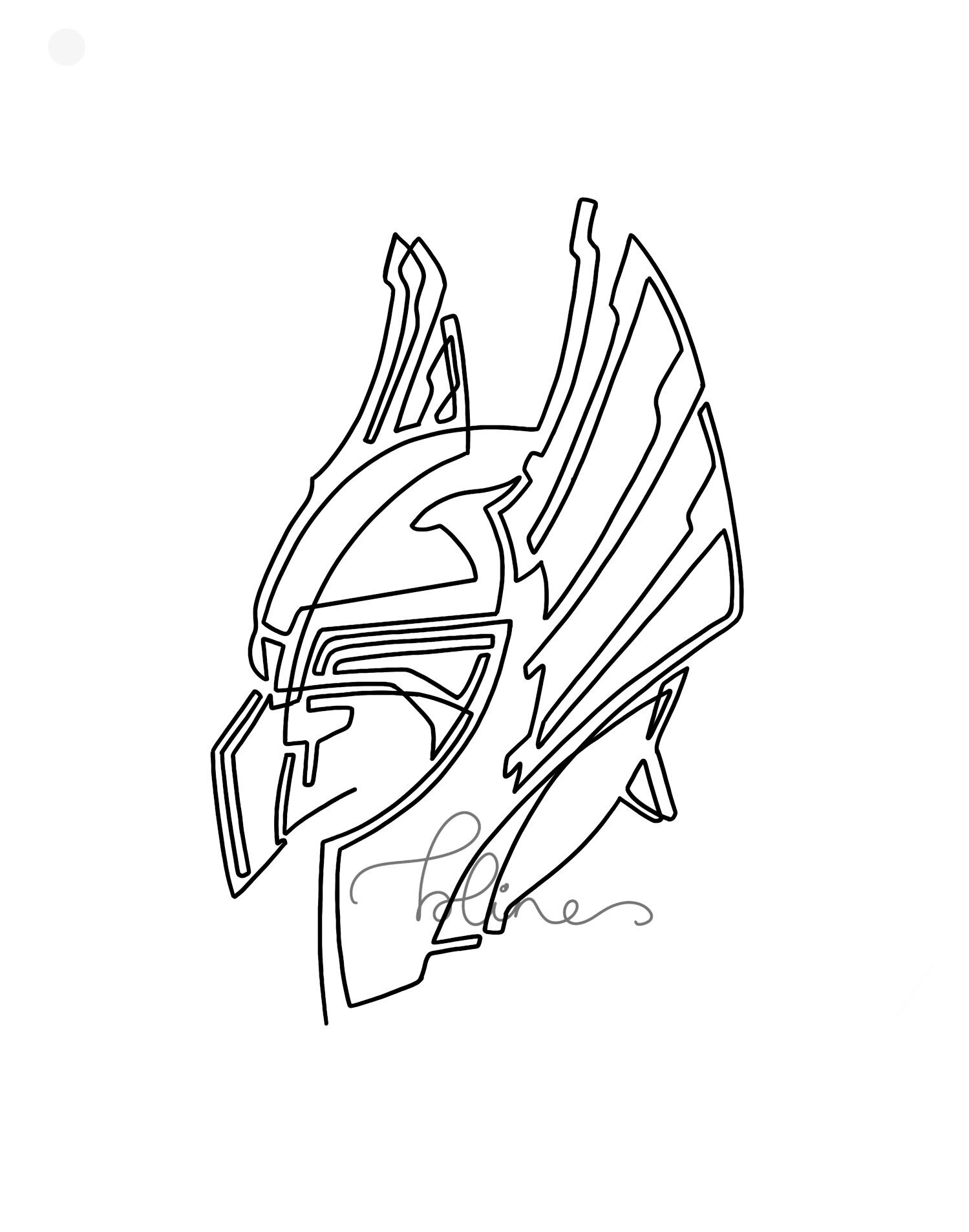 Thor Marvel Avengers Superhero Art Single Line Art Print - Etsy