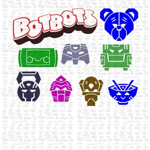 Bot Bots Craft Pack for Hobbyists Svg Jpg Gif Png Dxf - Etsy Canada