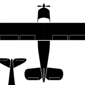 Aircraft Design Pack A for Crafters and Hobbyists Svg Jpg | Etsy