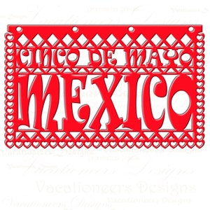 Papel Picado Bundle Celebrate Cinco De Mayo - Etsy