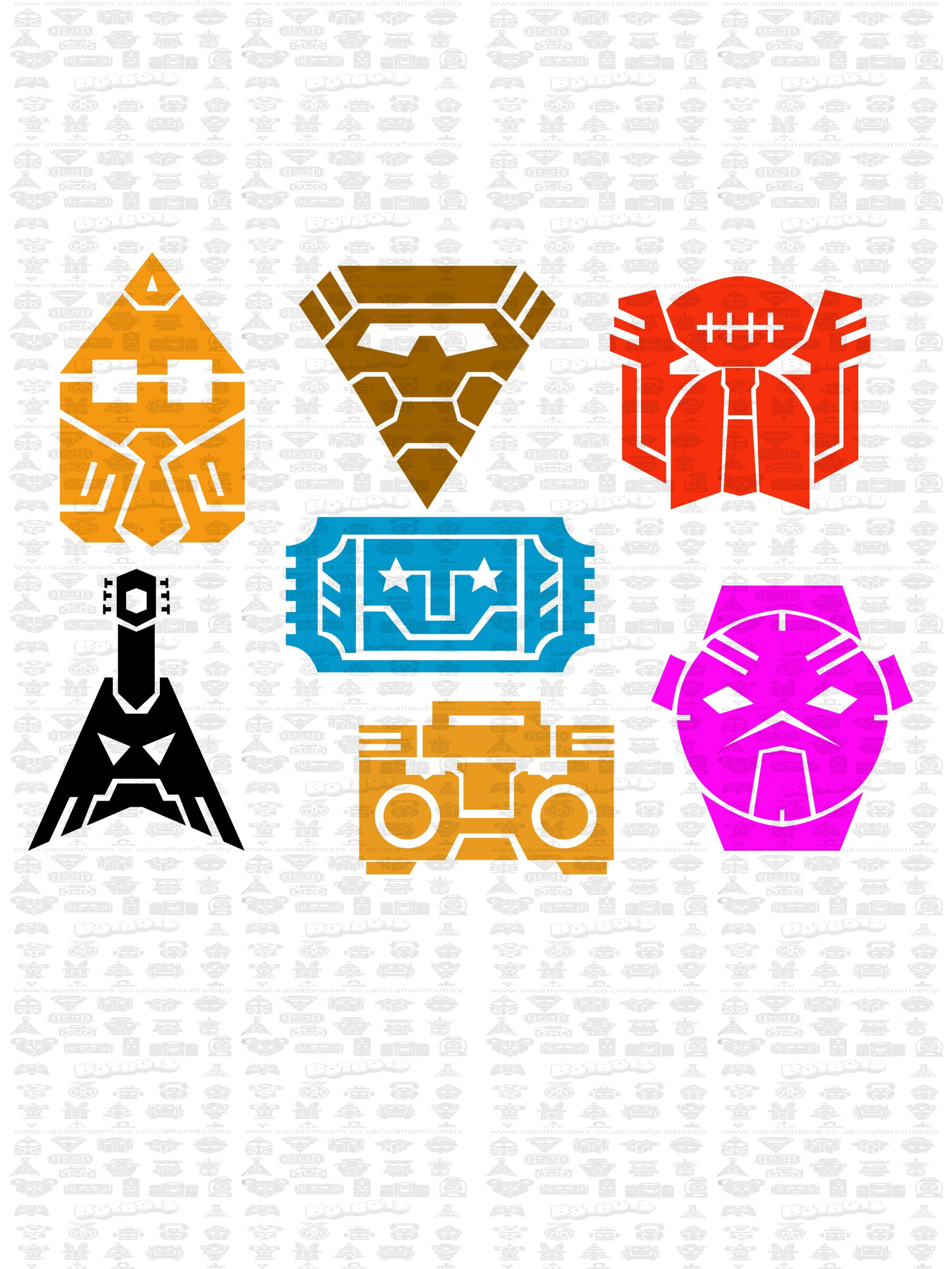 Bot Bots Craft Pack for Hobbyists Svg Jpg Gif Png Dxf - Etsy Canada