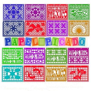 Papel Picado Bundle Celebrate Cinco De Mayo - Etsy