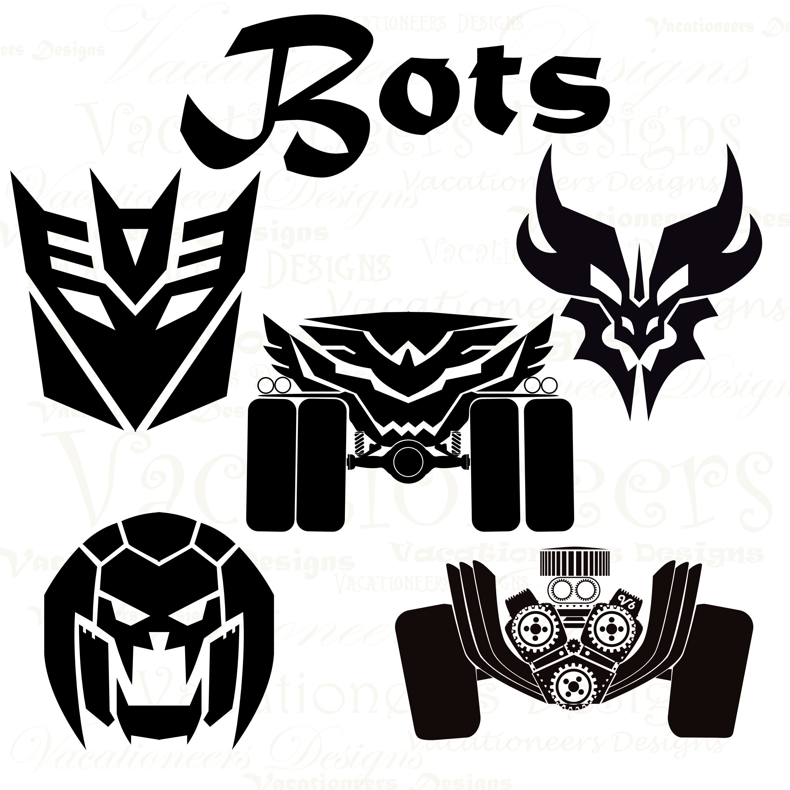 Bots Craft Pack A - Etsy