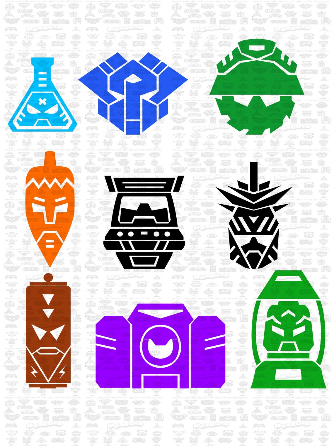 Bot Bots Craft Pack for Hobbyists Svg Jpg Gif Png Dxf - Etsy Canada