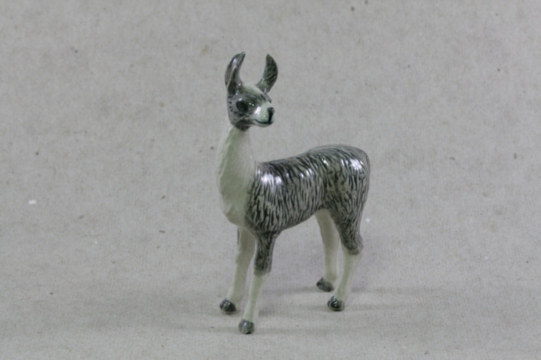 Lama, Miniature, Porcelain - Etsy