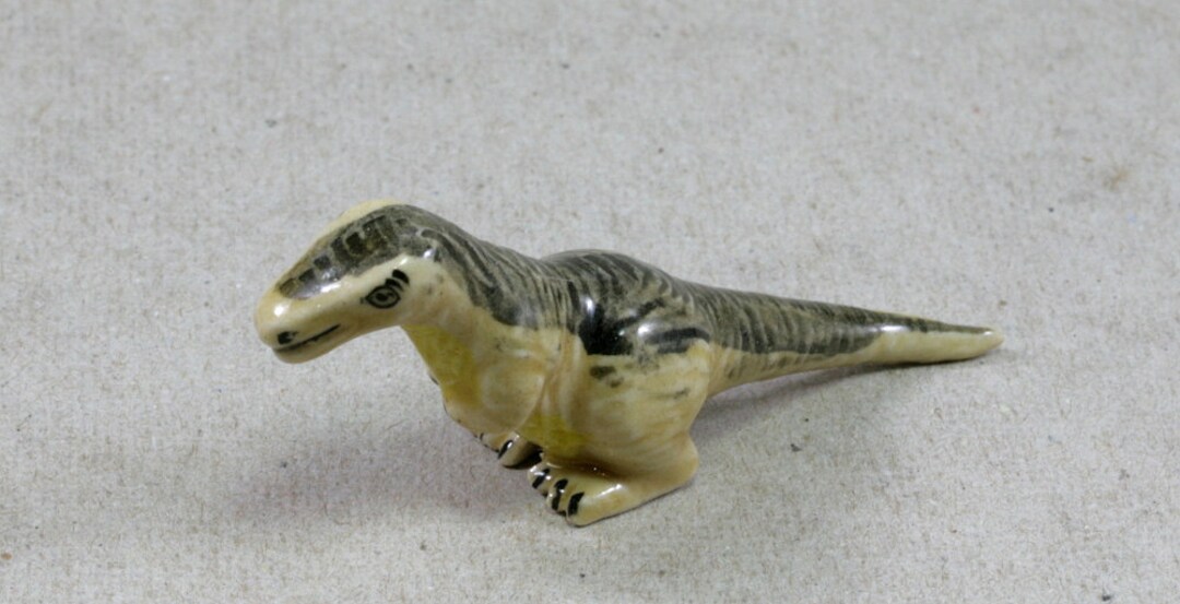 Tyrannosaurus Rex, Dinosaur, Miniature, Porcelain - Etsy