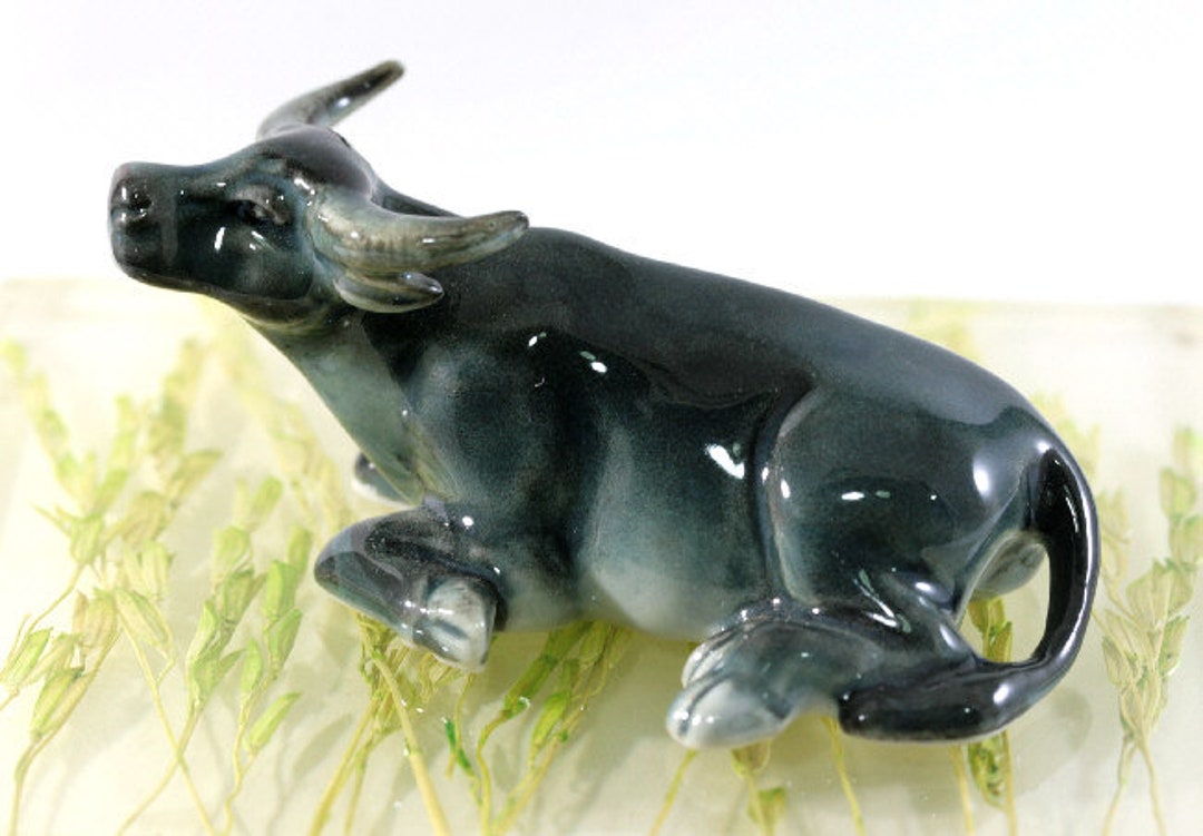 Water Buffalo, Miniature, Porcelain - Etsy