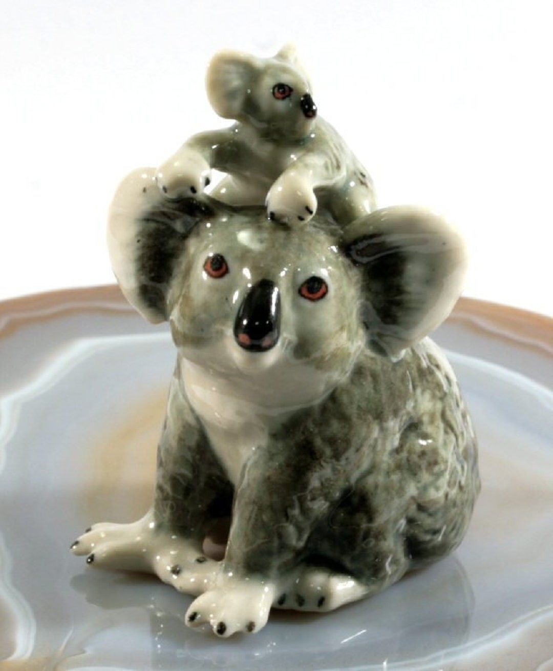 Koala, Porcelain Miniature - Etsy