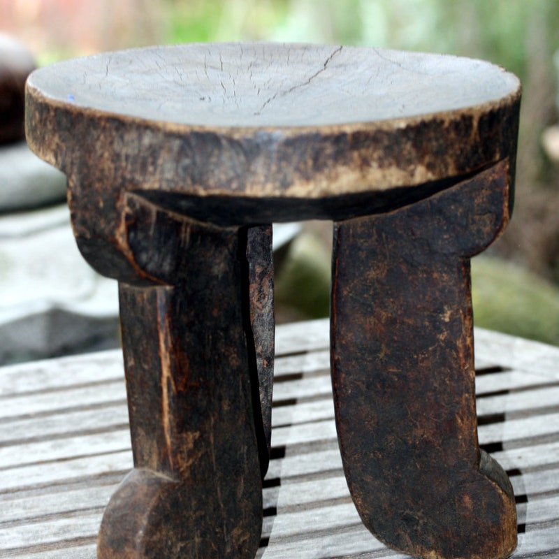 African Stool - Etsy