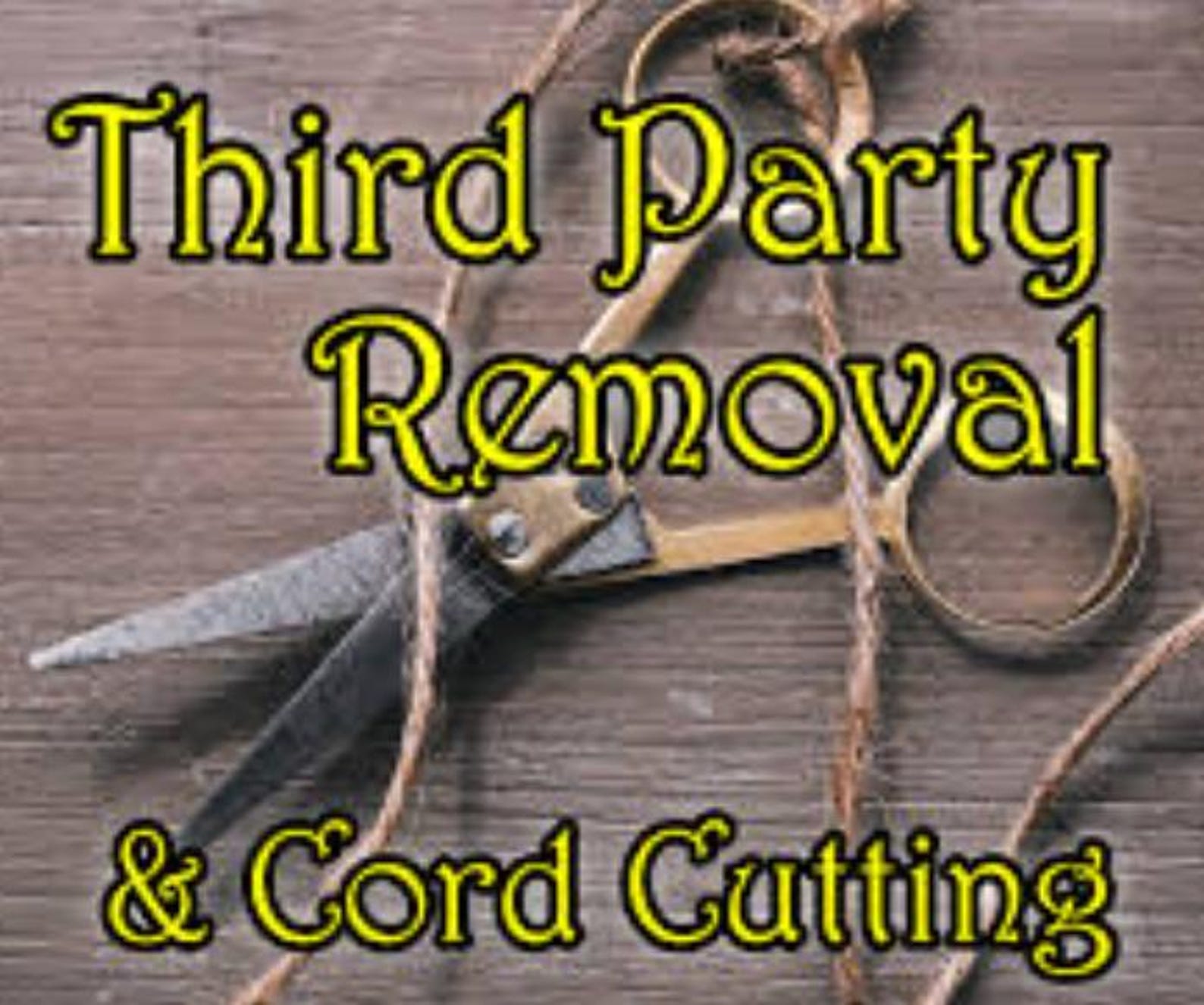 Third Party Removal and Cord Cutting - Etsy