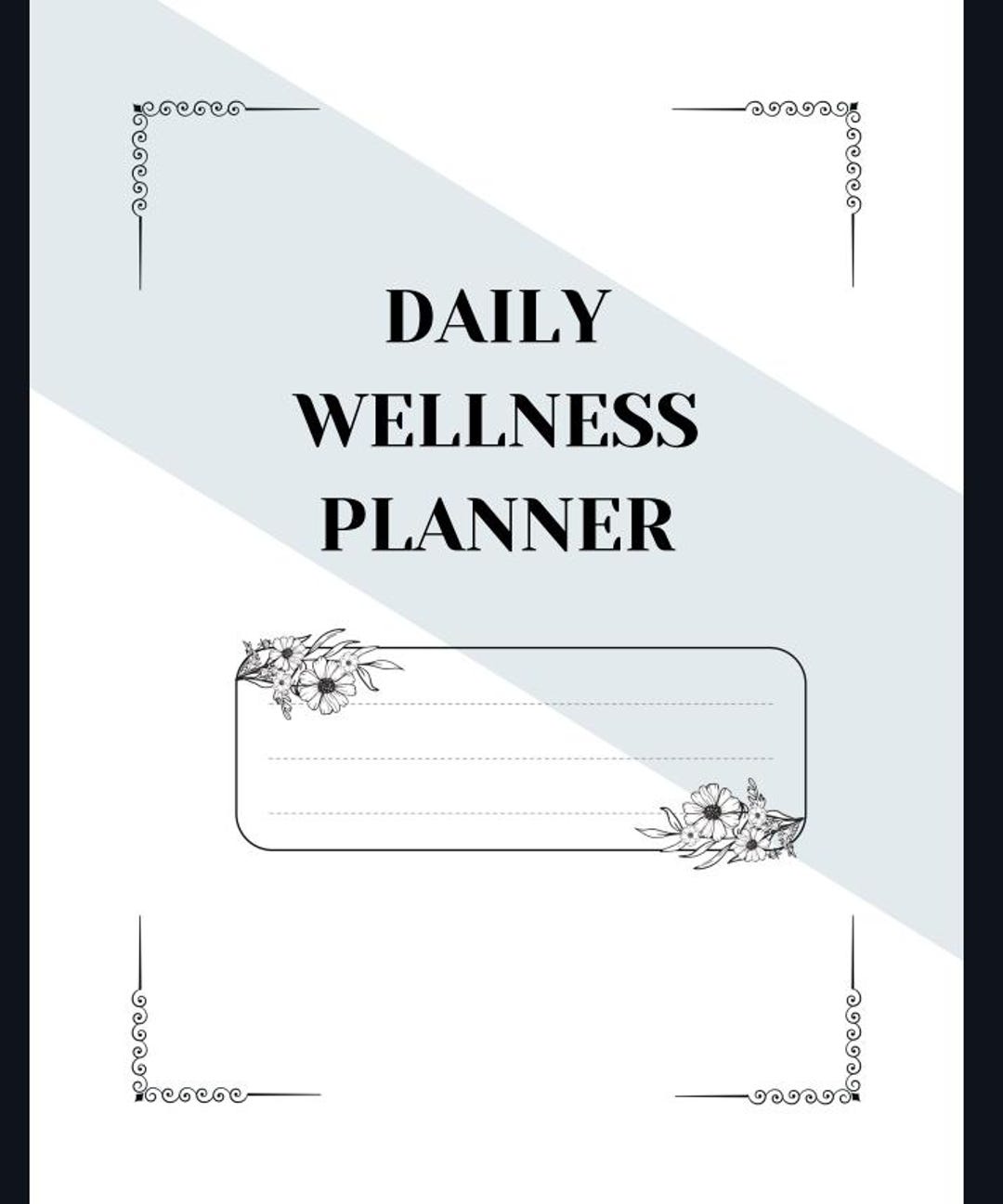 Daily Wellness Journal - Etsy