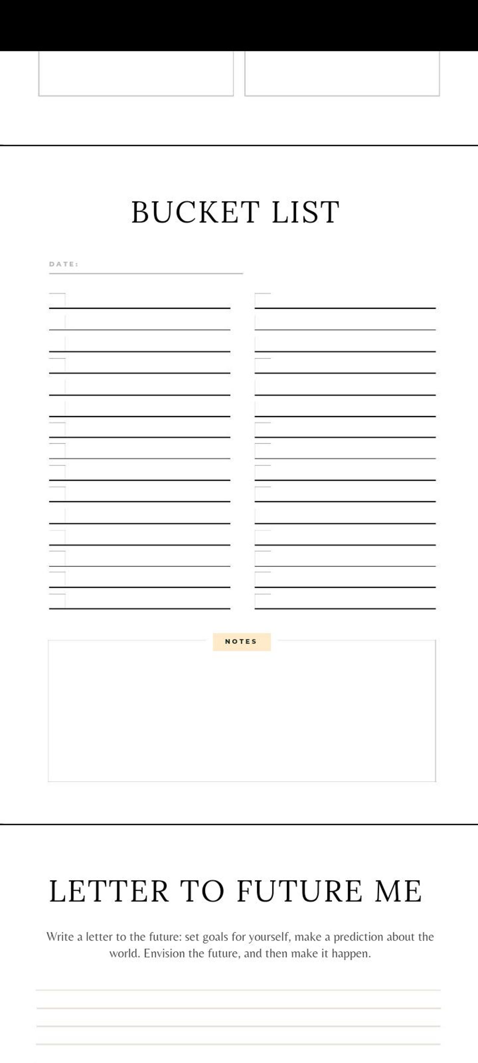 Vision Journal - Etsy