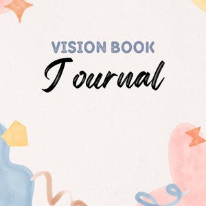 Vision Journal - Etsy
