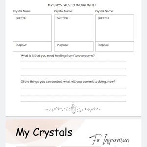 Crystal Journal - Etsy