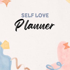 Self Love Planner - Etsy