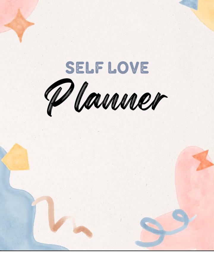 Self Love Planner - Etsy