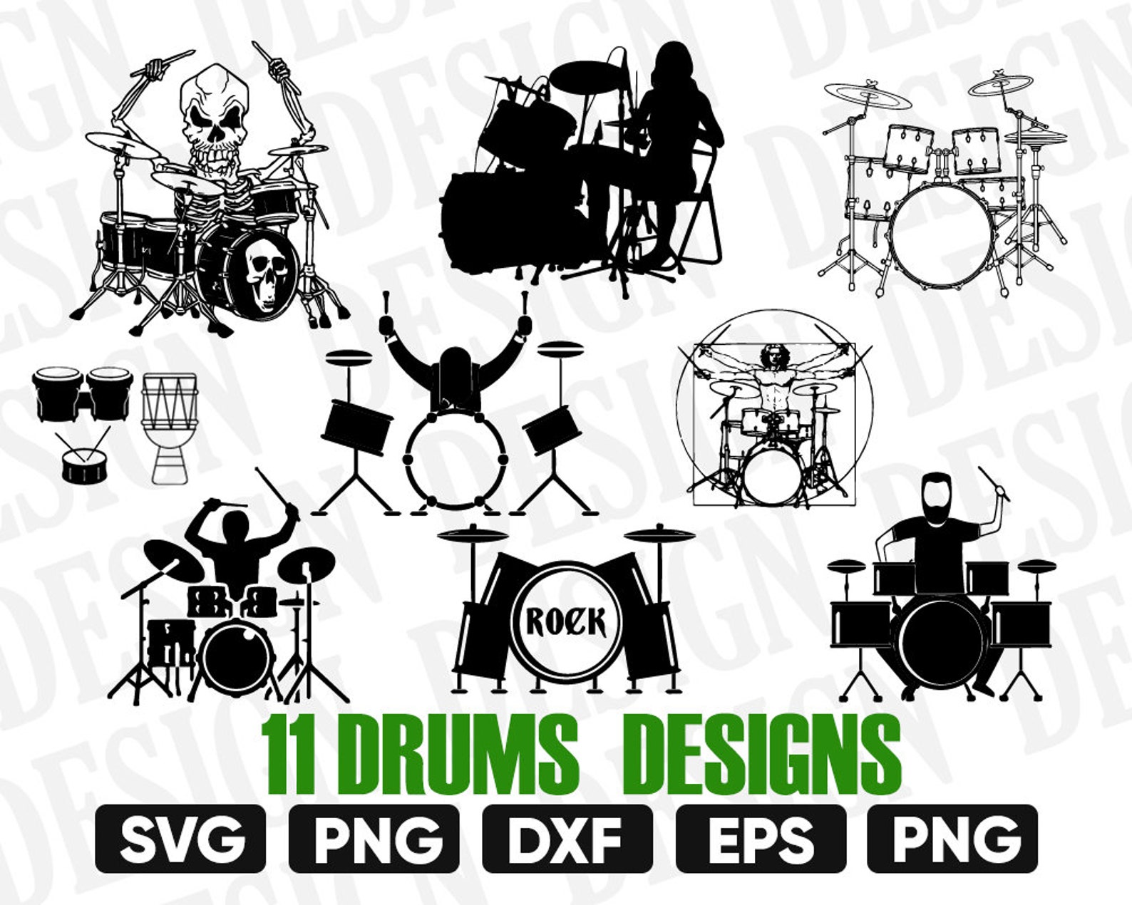 DRUM SVG, Drummer Svg, Music Svg, Bass Svg, Band Svg, Rock Svg, Music ...