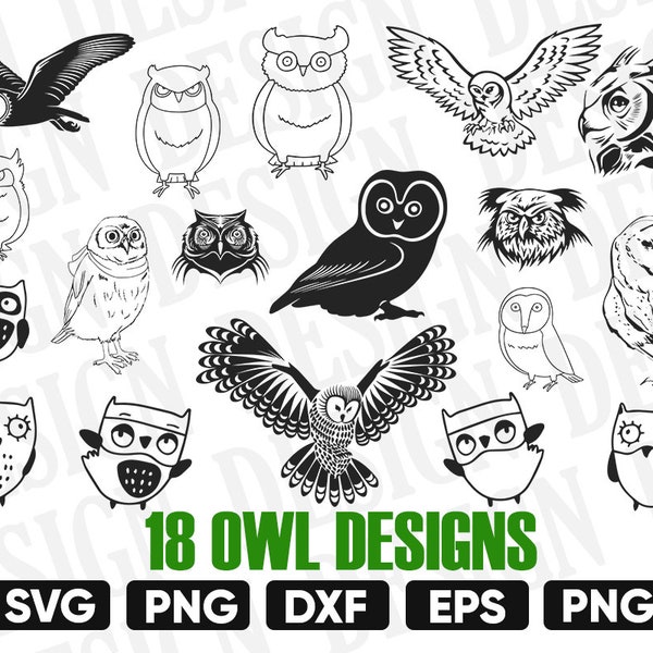 Owl Monogram - Etsy