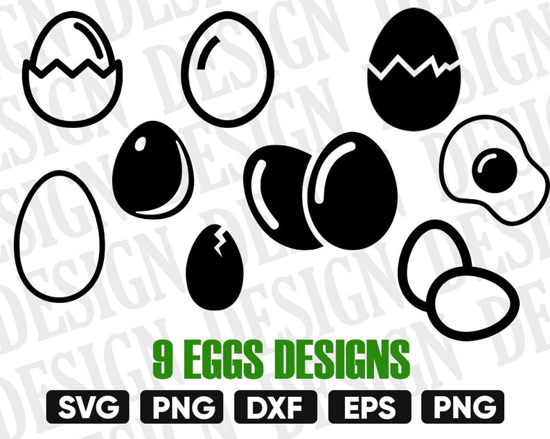 EGGS SVG Chiken Eggs Svg Farm Svg Eggs Silhouette Eggs - Etsy