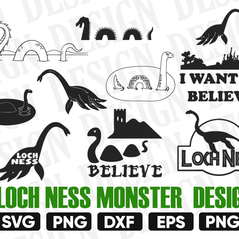 Loch Ness Svg - Etsy