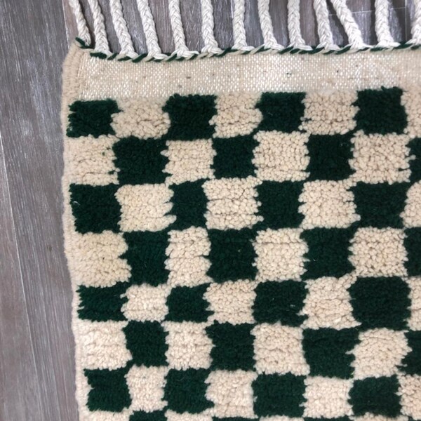 Dark Green Rug - Etsy