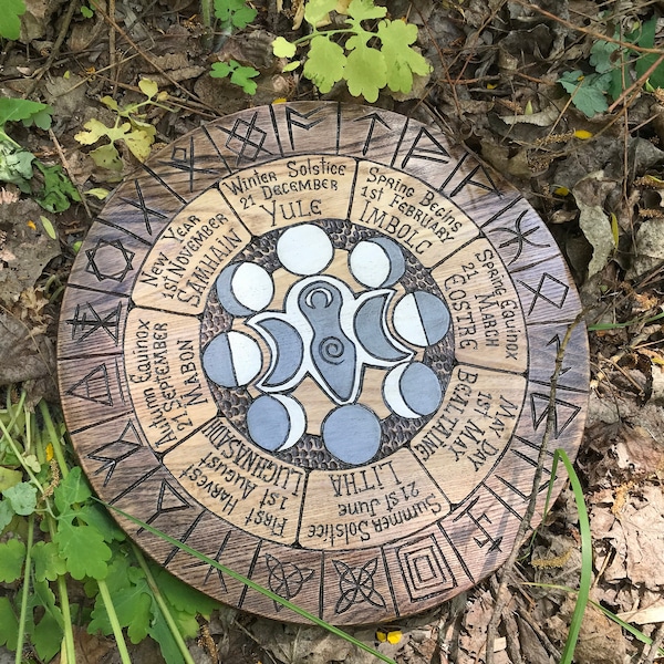 Runes Wheel - Etsy