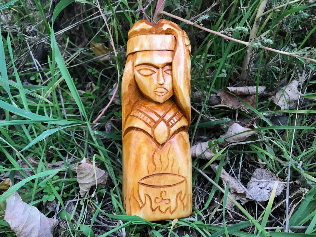 Eir, Frigg, Frihh, Goddess, Pagan, Pagan Statue, Nordic Idol, Pendant ...
