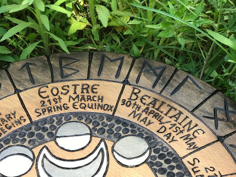 Hecate Wheel of the Year Altar Runes Paganpaganism - Etsy