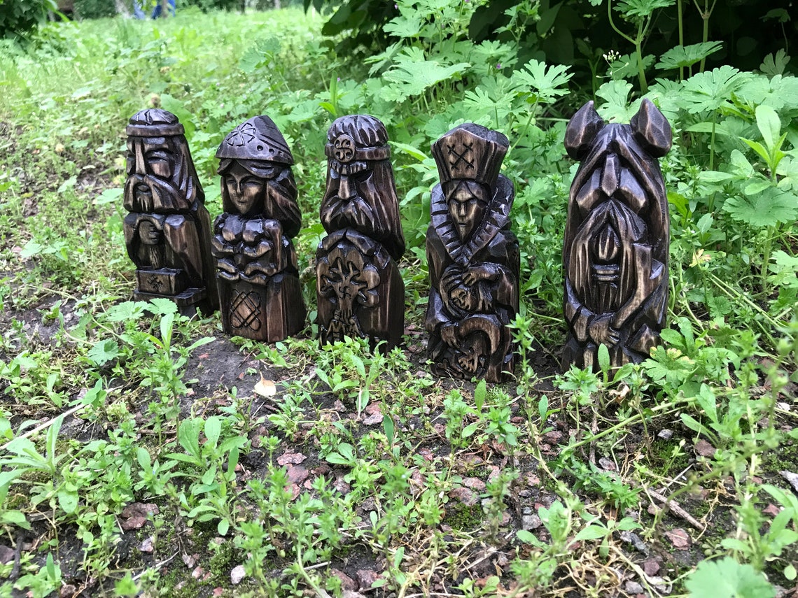 Slavic Pagan Gods Rod Svarog Lada Veles Mara. Hand | Etsy