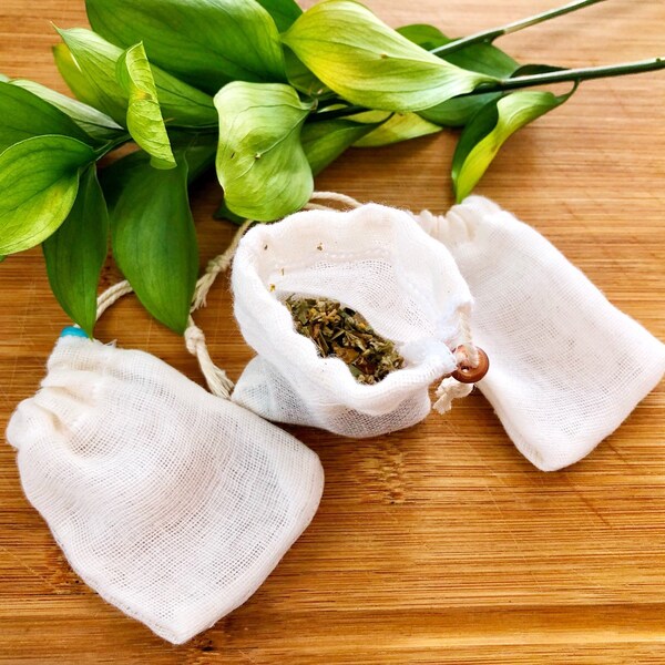 Reusable Tea Bags - Etsy