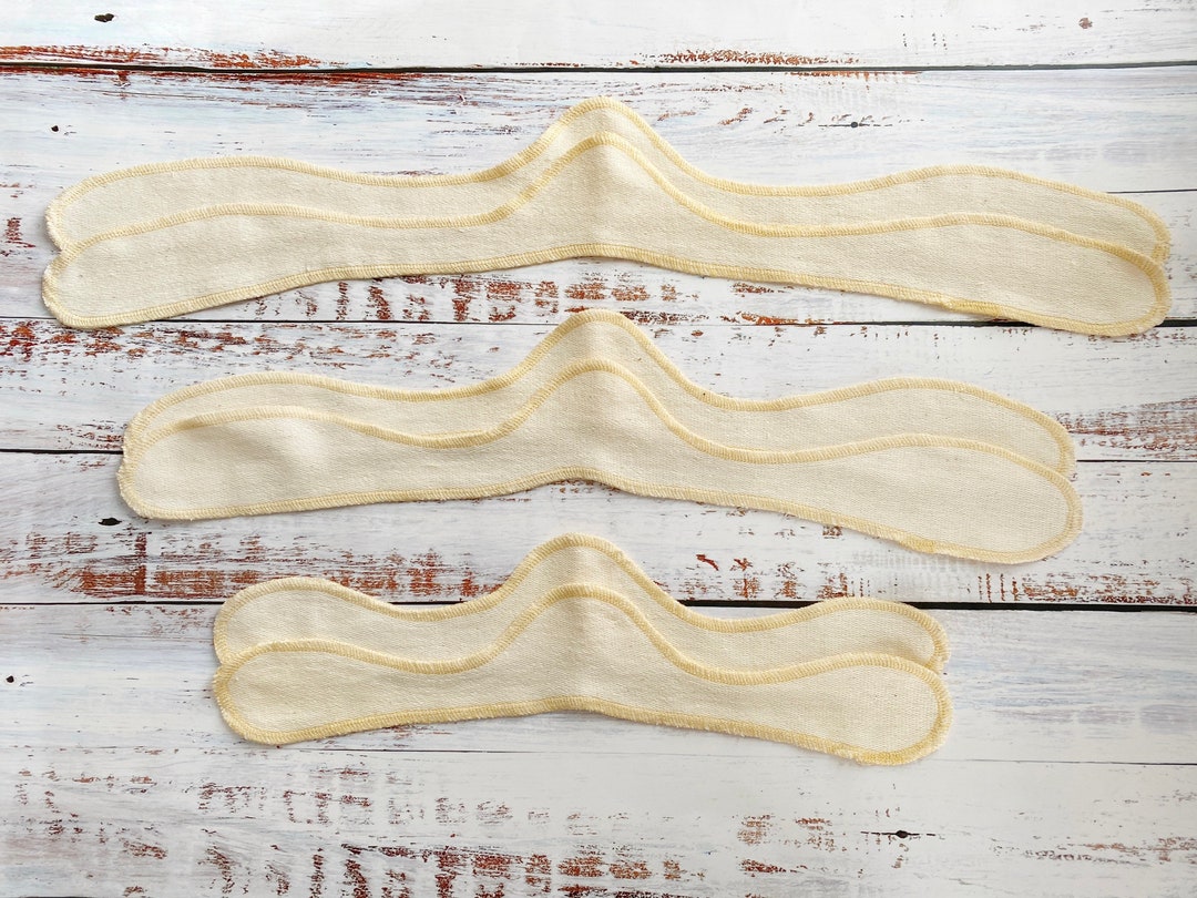 Organic Cotton Bamboo Breast Sweat Pads Pack of 2 Bra Liners - Etsy