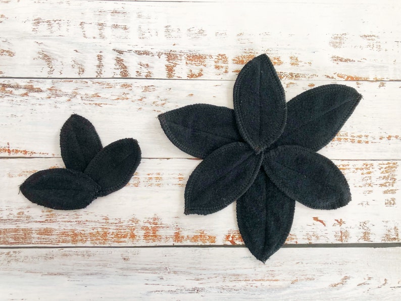 Organic Black Flannel Interlabial Pad | Reusable Menstrual Care - Etsy