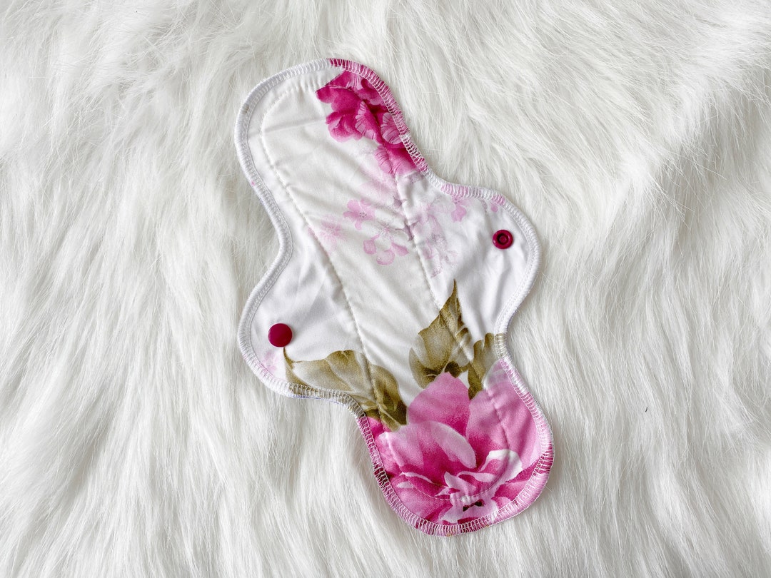 Super Soft Cloth Pad 10 Inches 100% Cotton Topper Reusable Moderate ...