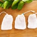 Reusable Tea Bag Organic Unbleached Cotton and Cord Washable and Eco ...