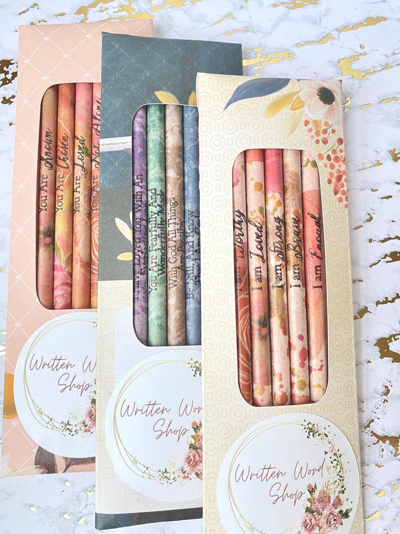 Bible Verse Faith Quotes Personalized Pencils custom Pencils ...