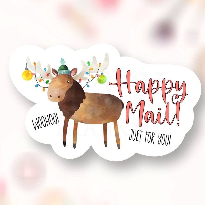 Happy Mail Stickers - Etsy