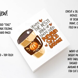 Fall Pumpkin Spice Lattes Sticker Download PNG, Youre the Best Small ...