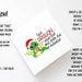 Open Me Already Sticker Download PNG, Christmas Dragon Pun Shop Labels ...