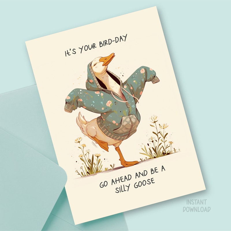 Bird Pun Greeting Cards - Etsy