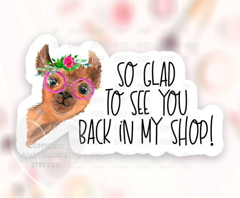 Repeat Customer Sticker PNG Small Business Thank You Labels - Etsy