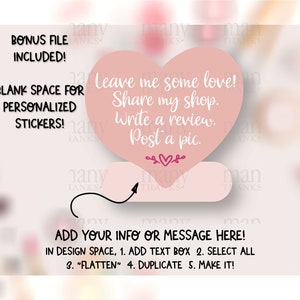 Leave Me Some Love Sticker PNG, Cute Heart Review Snap Tag Share ...