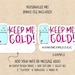 Keep Me Cold Sticker Download, Cute Refrigerator Small Business Label ...