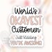 Thank You Repeat Customer Sticker PNG, Smores Pun Small Business Happy ...