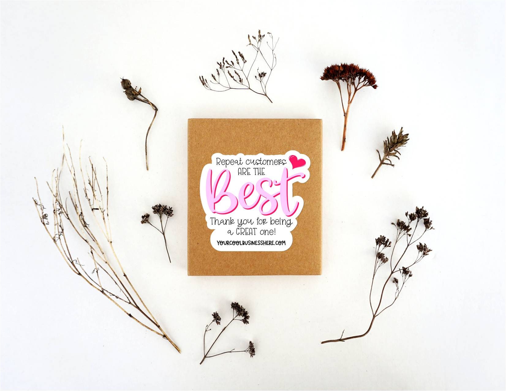 Repeat Customers Are the Best Sticker PNG, Small Business Happy Mail ...