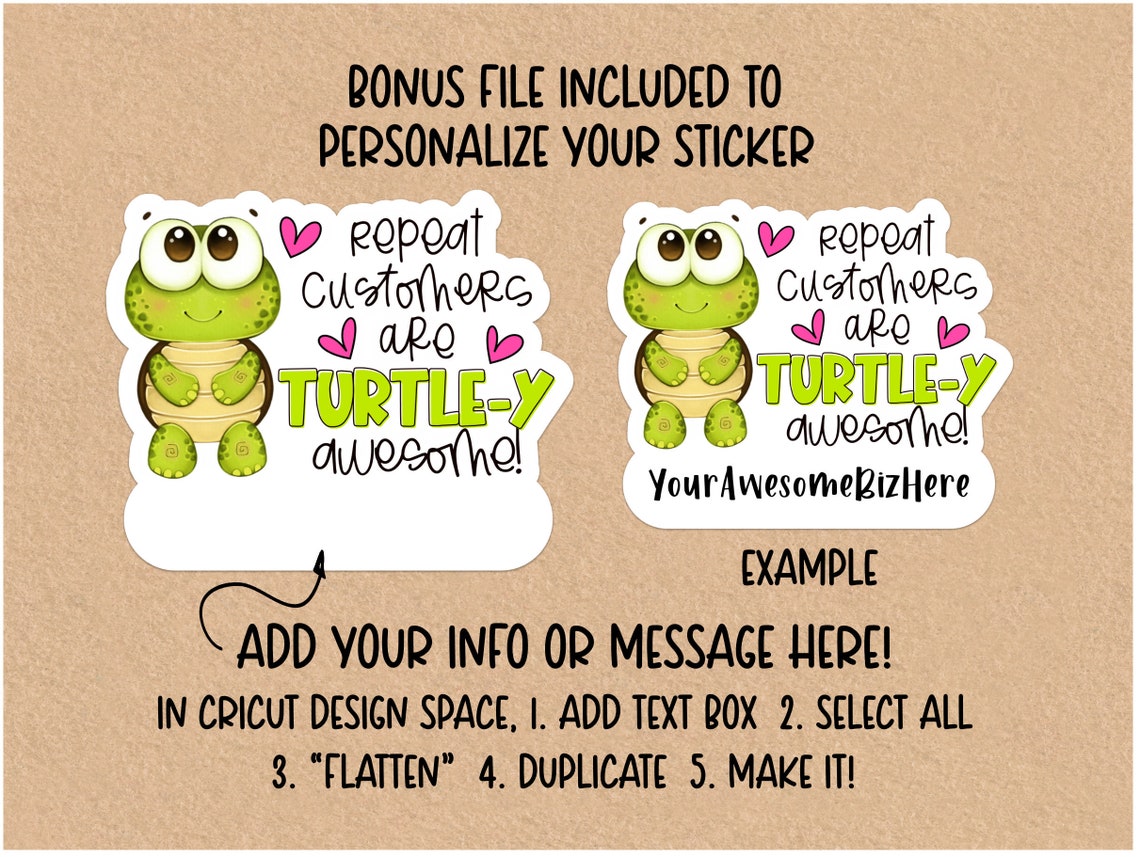 Repeat Customers Are Awesome Sticker Download PNG Funny Pun - Etsy