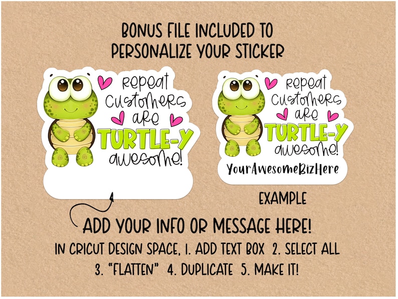 Repeat Customers Are Awesome Sticker Download PNG Funny Pun - Etsy