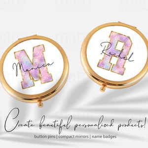 College Varsity Letters + Numbers Clipart PNG, Leopard Print Rose Gold ...