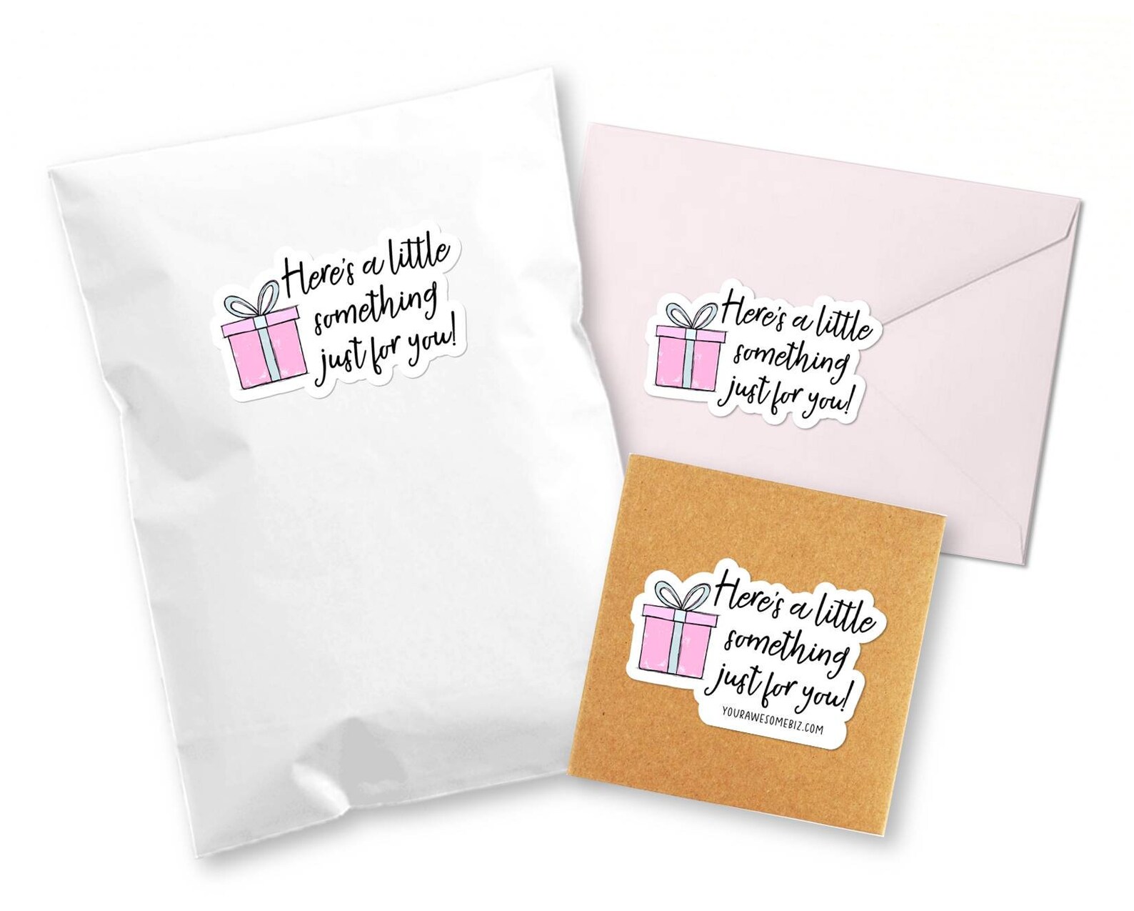 Something Just for You Sticker PNG, Free Gift Thank You Labels, Cute ...