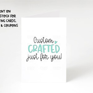 Custom Crafted for You Sticker PNG, Cute Boho Small Business Happy Mail ...